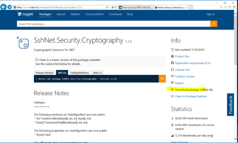 How To Access Sftp With Ssis Using Ssh Marked Code