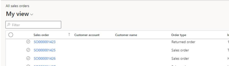 D365 – Import and Export Views – Marked Code