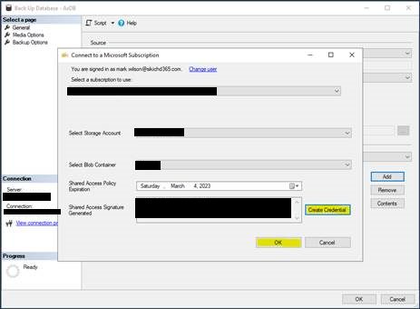 D365 - Recurring Tier1 Backup to Azure Storage Account | Marked Code