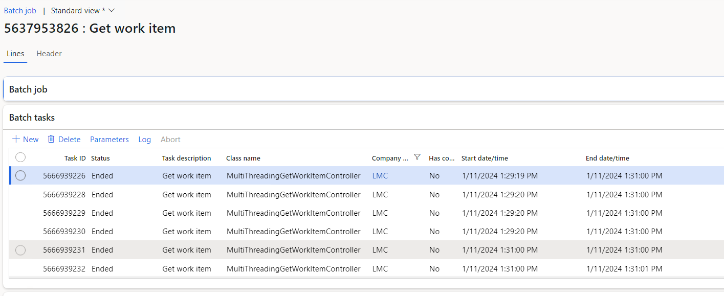 D365 Multithreading Batch Jobs – Marked Code