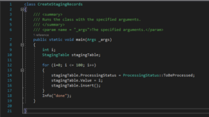 D365 Multithreading Batch Jobs – Marked Code